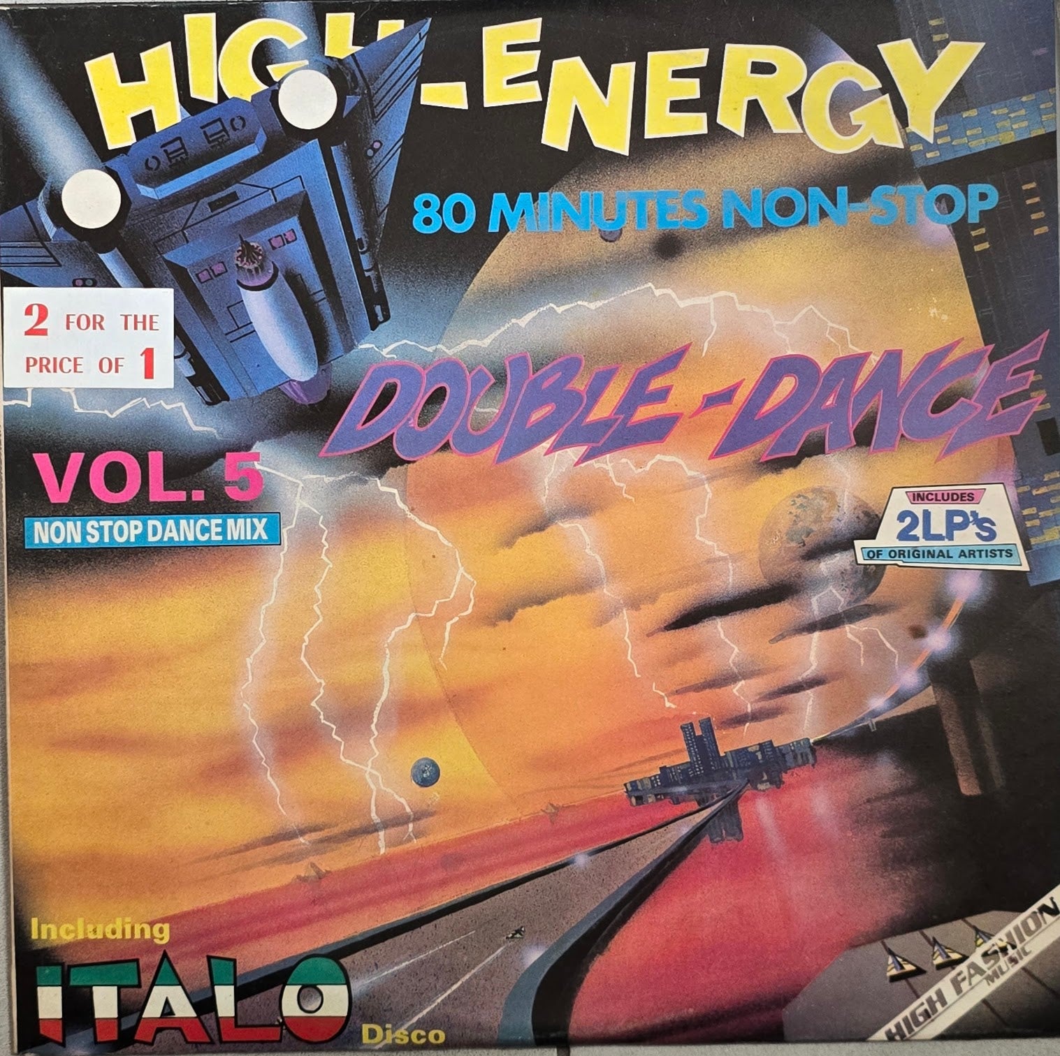 Various – High-Energy Double-Dance Vol. 5 (Zimbabwe Pressing) – Vinyl Legend