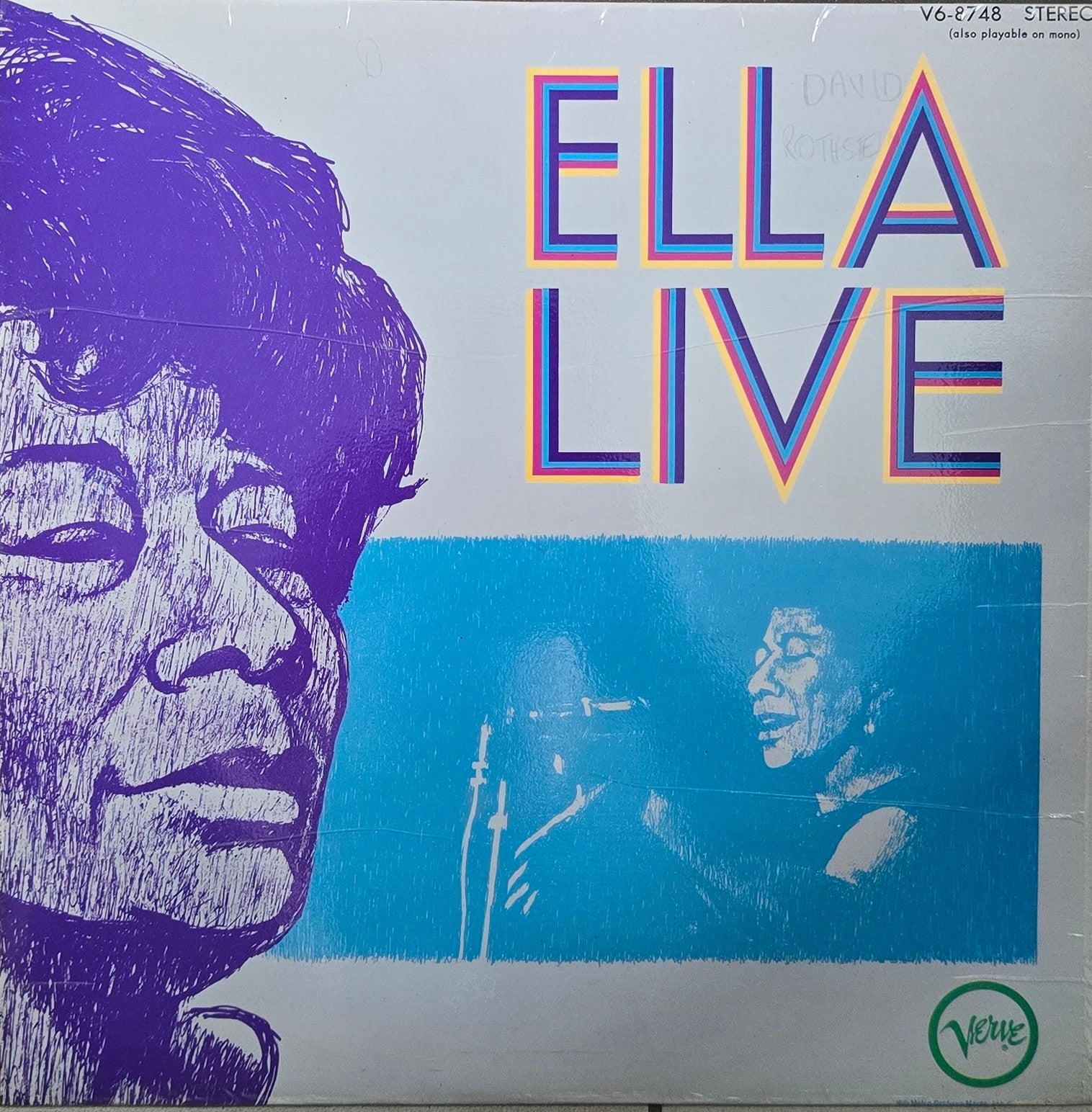 Ella Fitzgerald – Ella Live – Vinyl Legend
