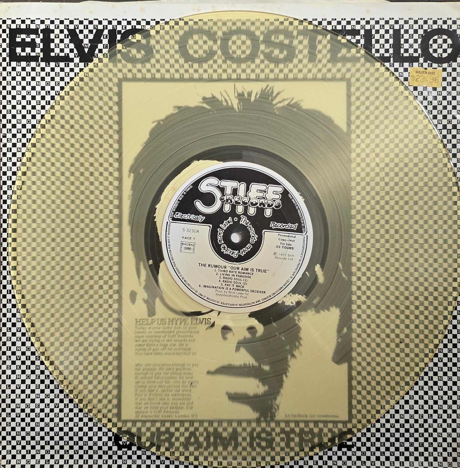 Elvis Costello – Our Aim Is True (Bootleg) – Vinyl Legend