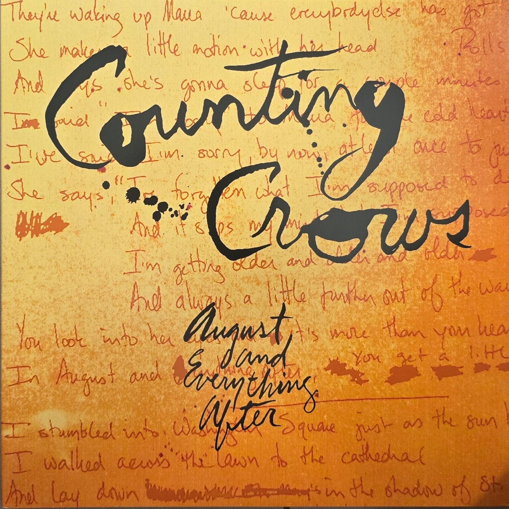 Counting Crows – August And Everything After – Vinyl Legend