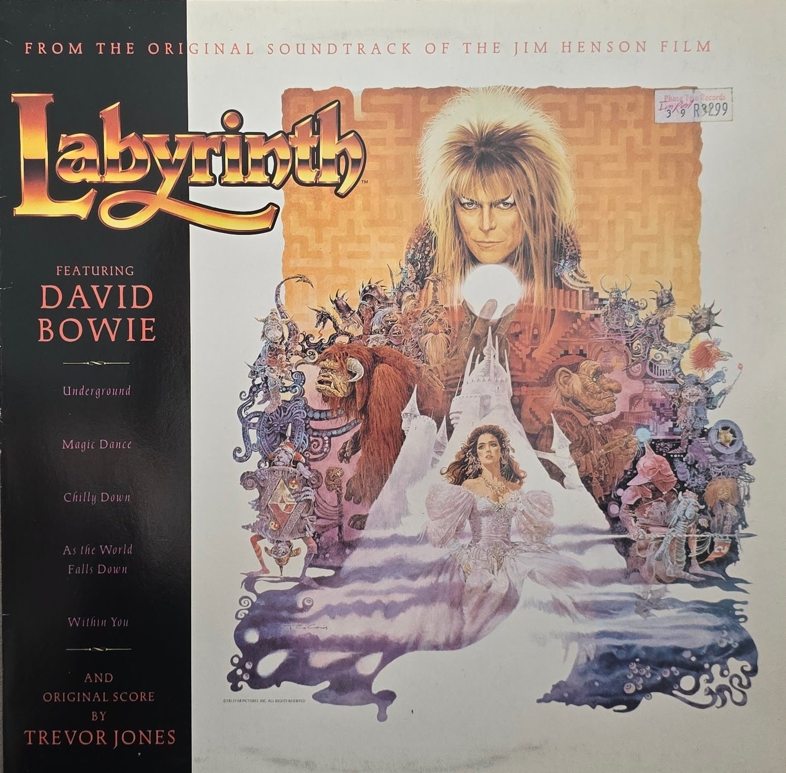 David Bowie And Original Score By Trevor Jones – Labyrinth (From The O ...
