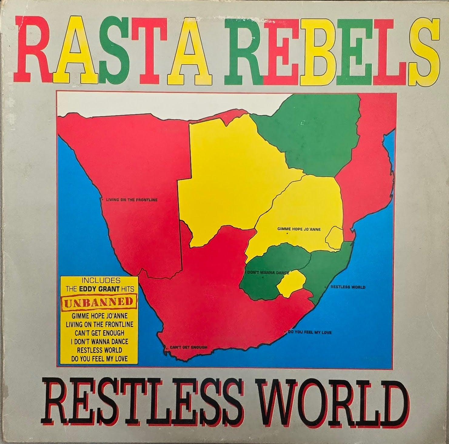 Rasta Rebels – Restless World – Vinyl Legend