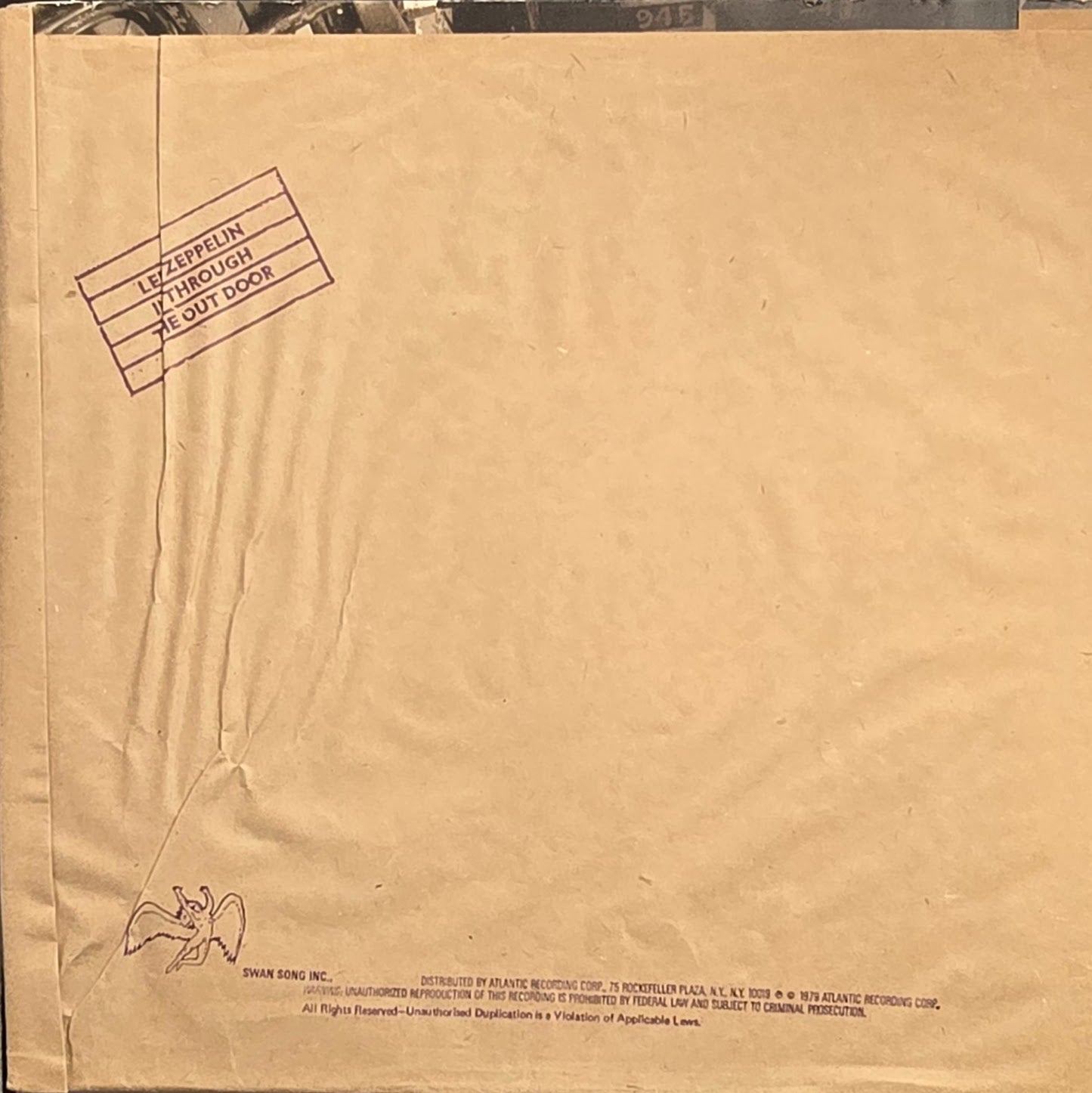 Led Zeppelin – In Through The Out Door – Vinyl Legend