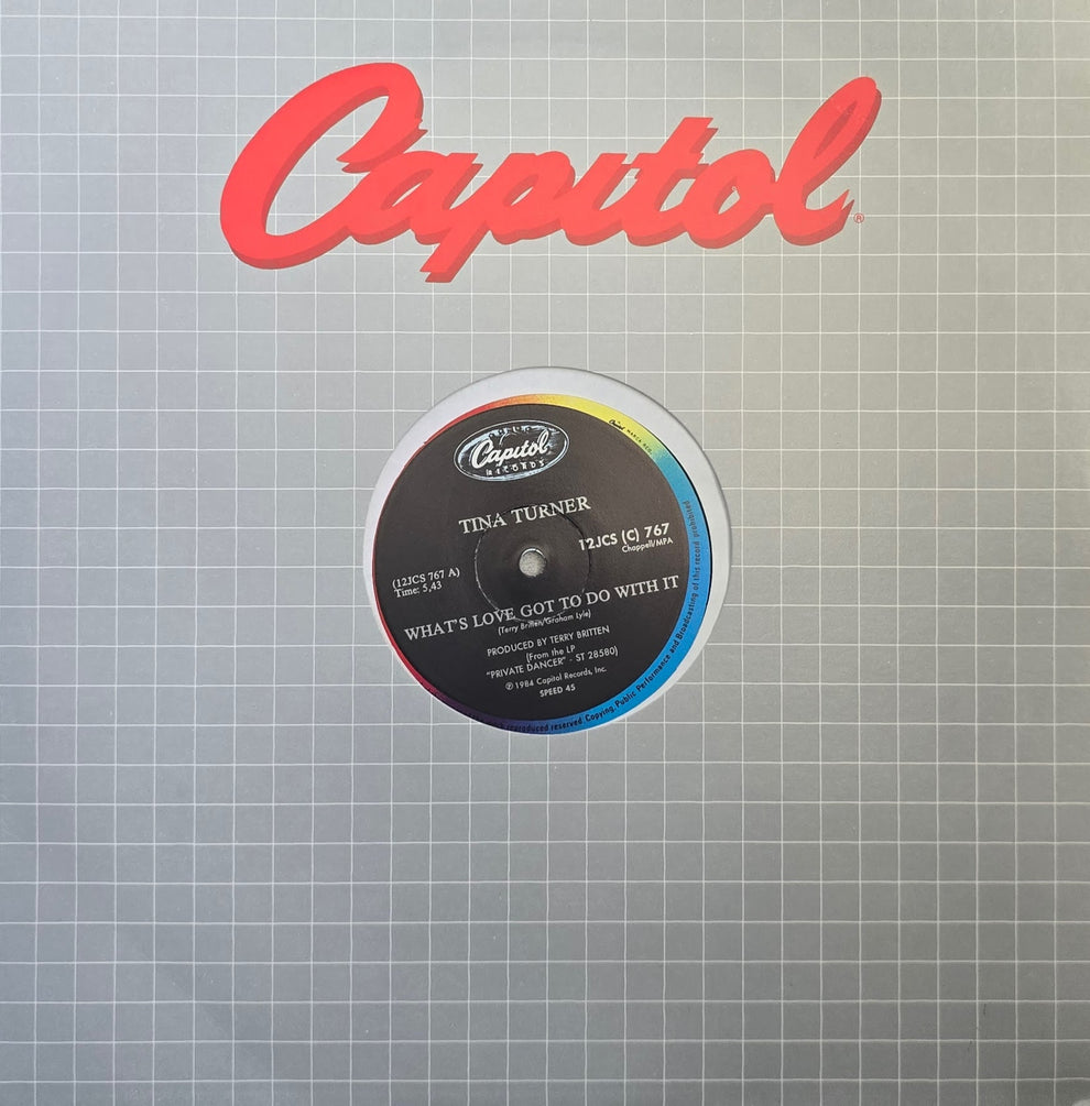 Tina Turner – What's Love Got To Do With It / Don't Rush The Good Thin ...