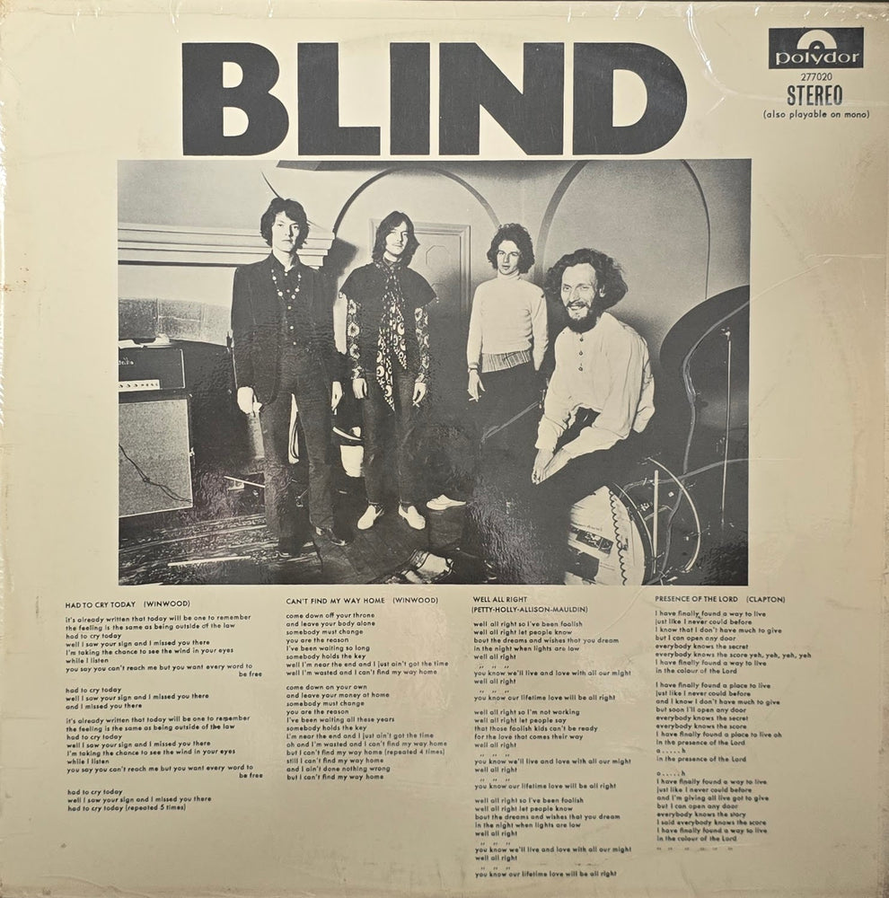 Blind Faith – Blind Faith – Vinyl Legend