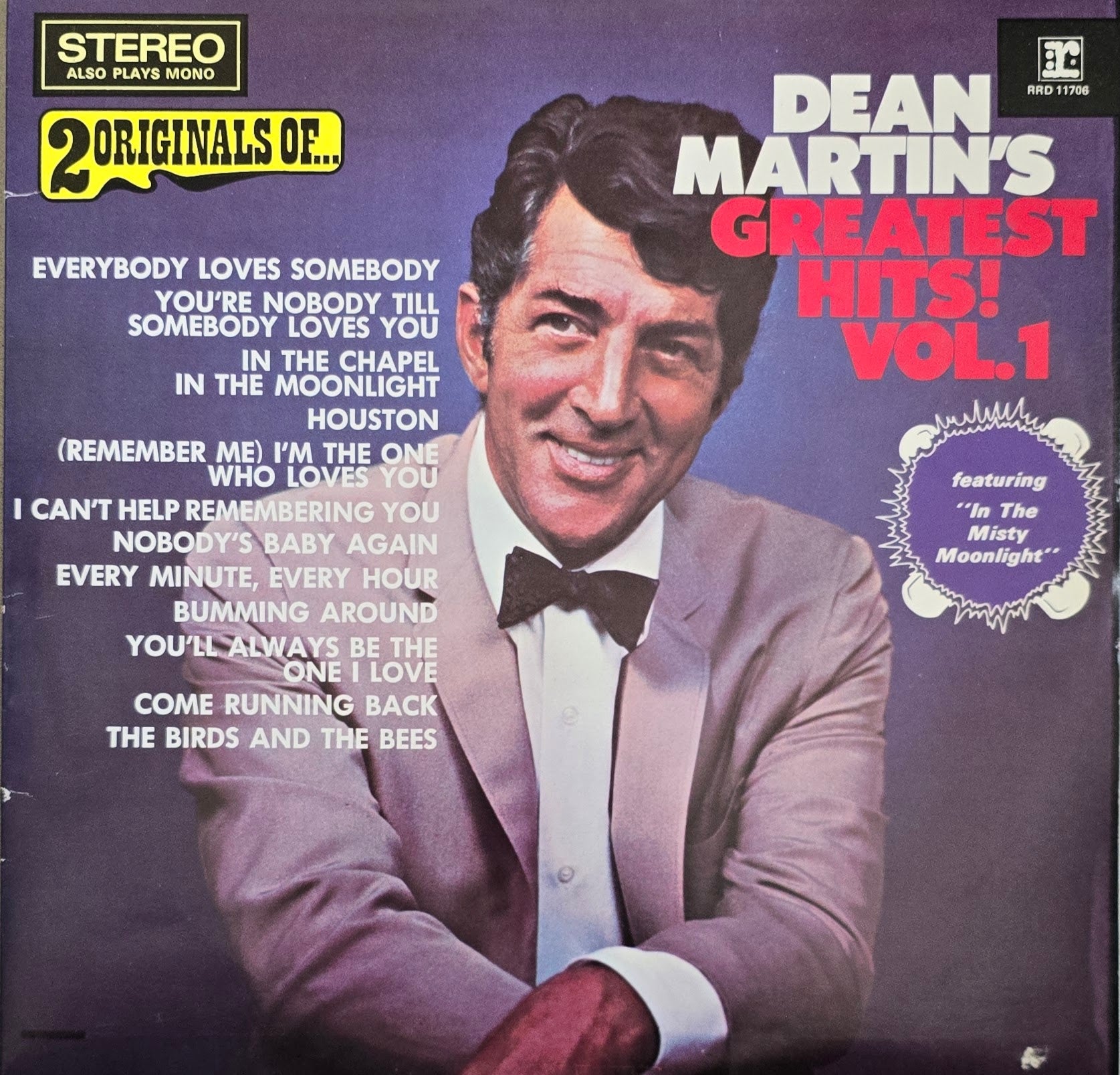 Dean Martin 2 Originals of... Greatest Hits! Volume 1 and 2 – Vinyl Legend