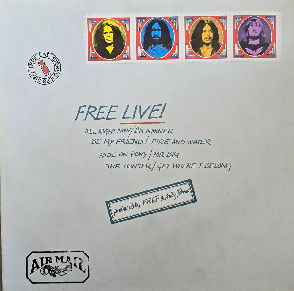 Free – Free Live – Vinyl Legend