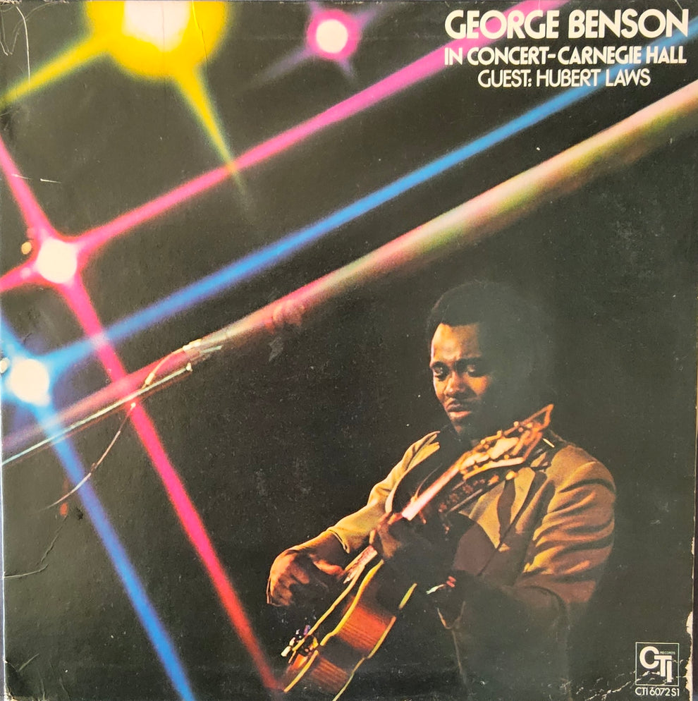 George Benson Guest: Hubert Laws – In Concert - Carnegie Hall – Vinyl ...