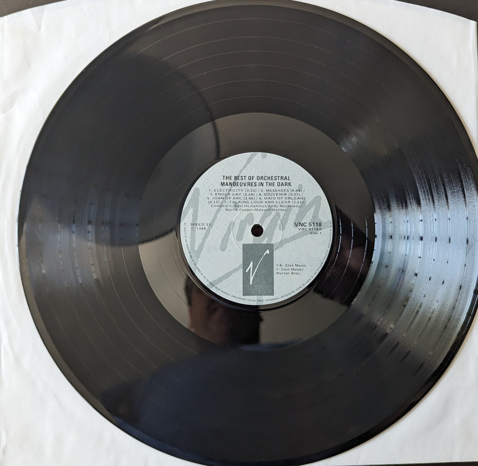 OMD - The Best of OMD – Vinyl Legend