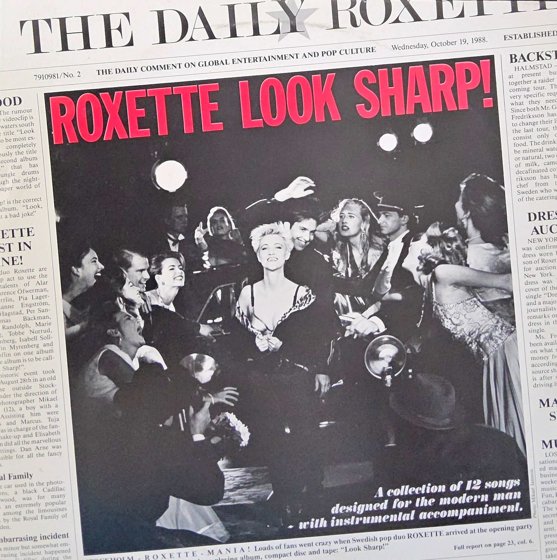 Roxette – Look Sharp! – Vinyl Legend
