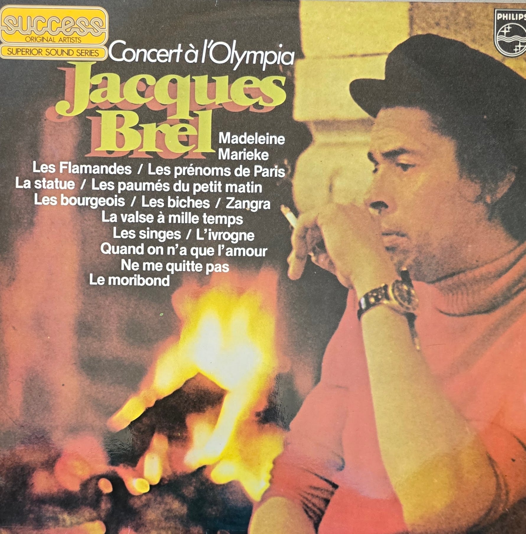 Jacques Brel – Concert À L'Olympia – Vinyl Legend