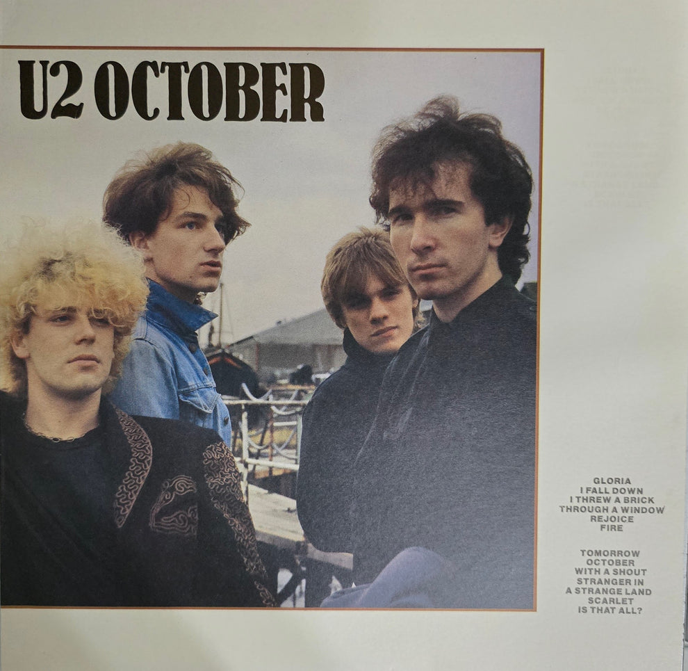 U2 - October – Vinyl Legend